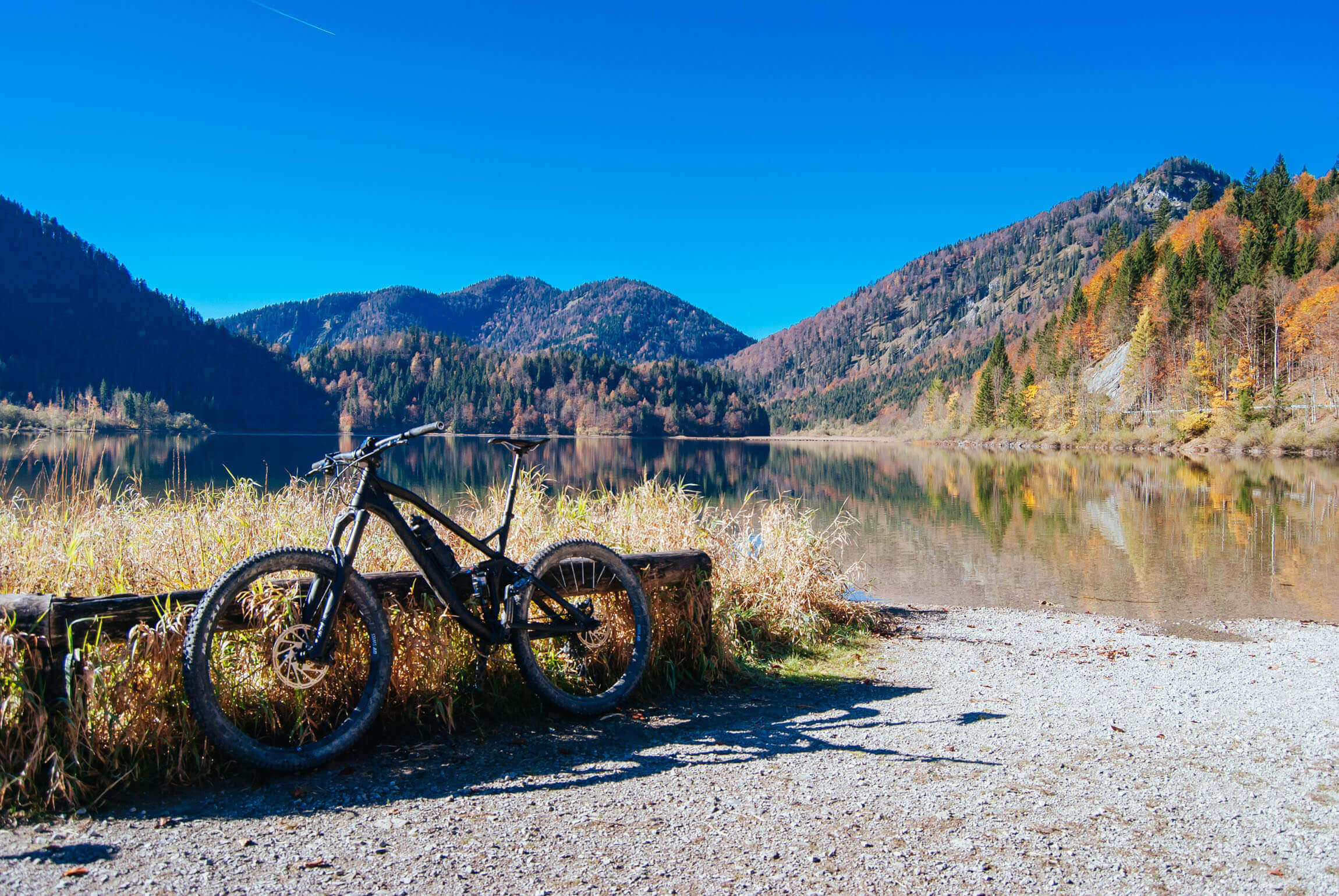 Mit dem Mountainbike zum Straubinger Haus - Federweg