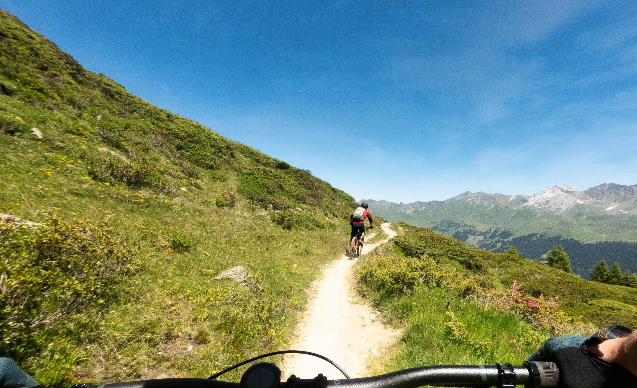 Biketicket 2 RIDE (rot): abwechslungsreiche Enduro Tour von Chur